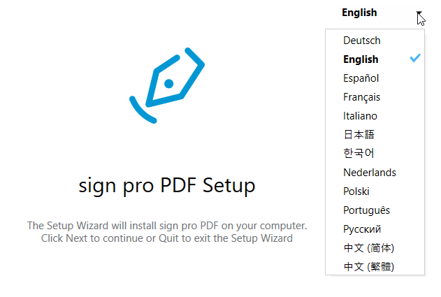 Which languages are supported by sign pro PDF? – Wacom