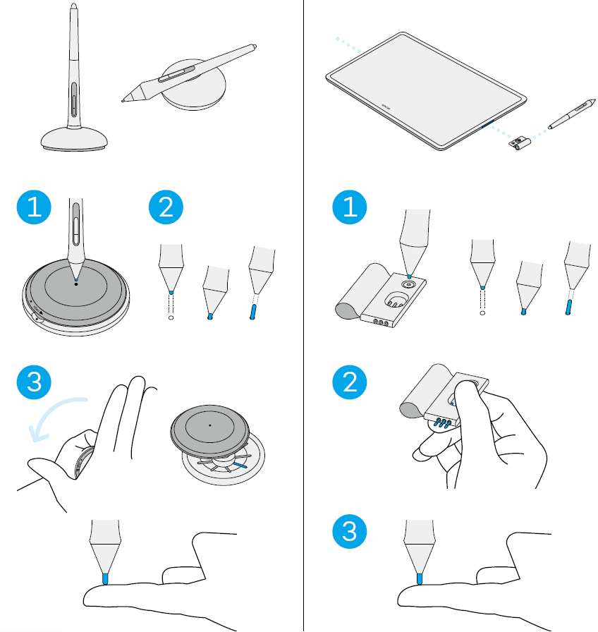 Where I can find replacement nibs for my Wacom Cintiq Pro 16 2021 Wacom