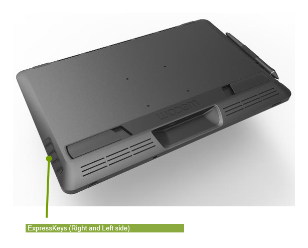 What are the buttons on the underside of the Wacom Cintiq Pro 16 (2021)? – Wacom